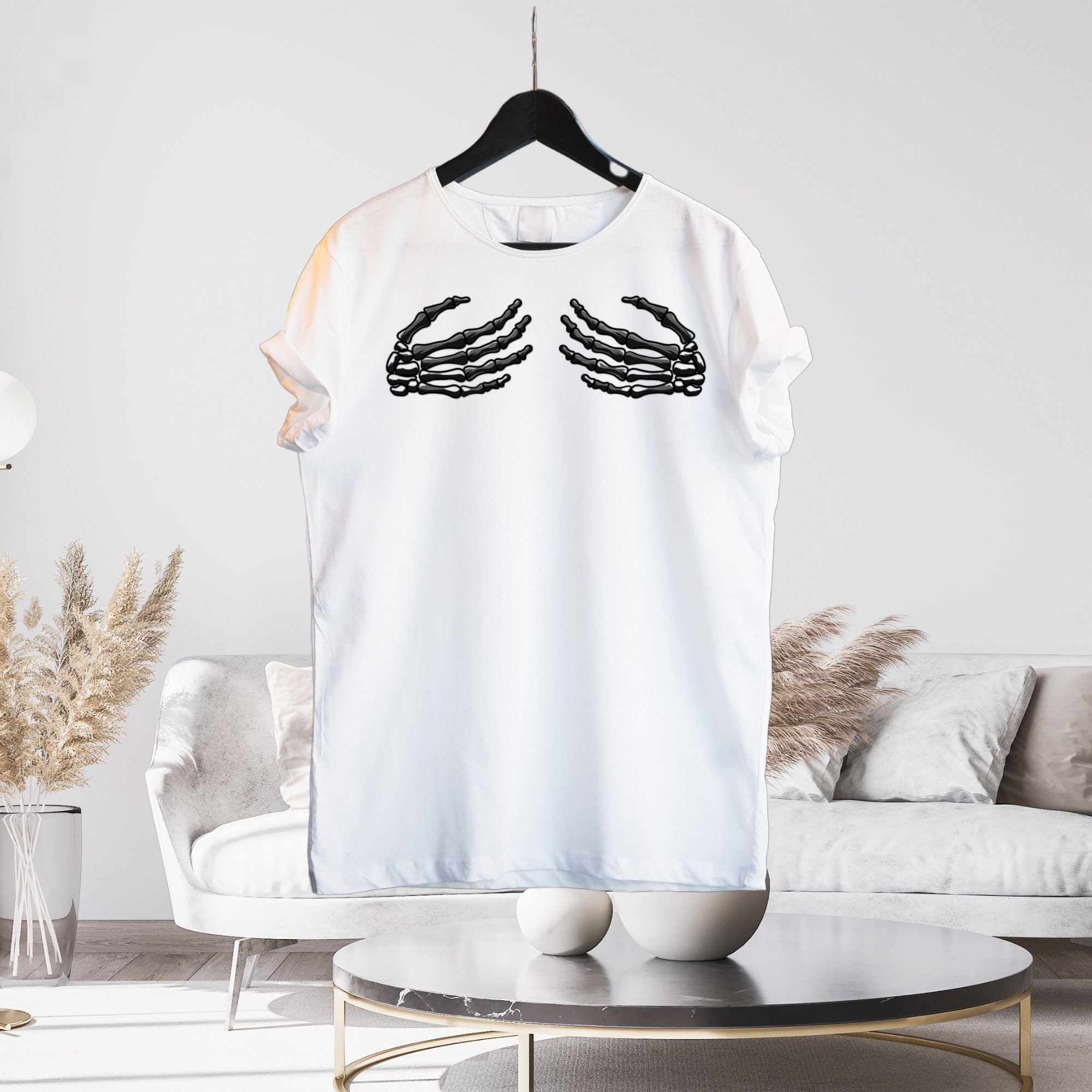 Skeleton Shirt Skeleton Hand Shirt Halloween Party Shirt - Etsy UK