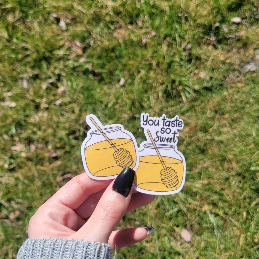Taste Sweet Sticker Honey Jar Pun - Etsy