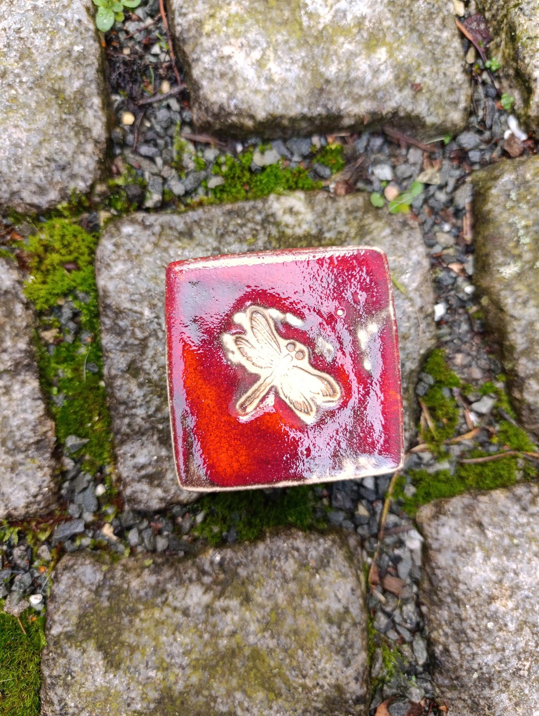 Ceramic Dragonfly Paving Stone // Ceramics for Paths and Garden ...