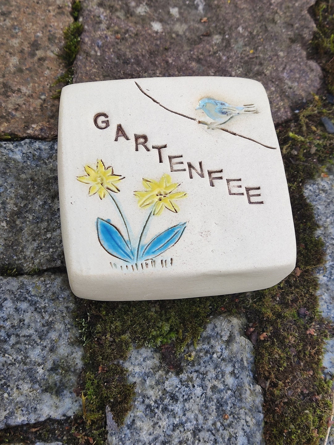 Paving Stone Saying Made of Ceramic // Paths and Garden // Winterproof ...