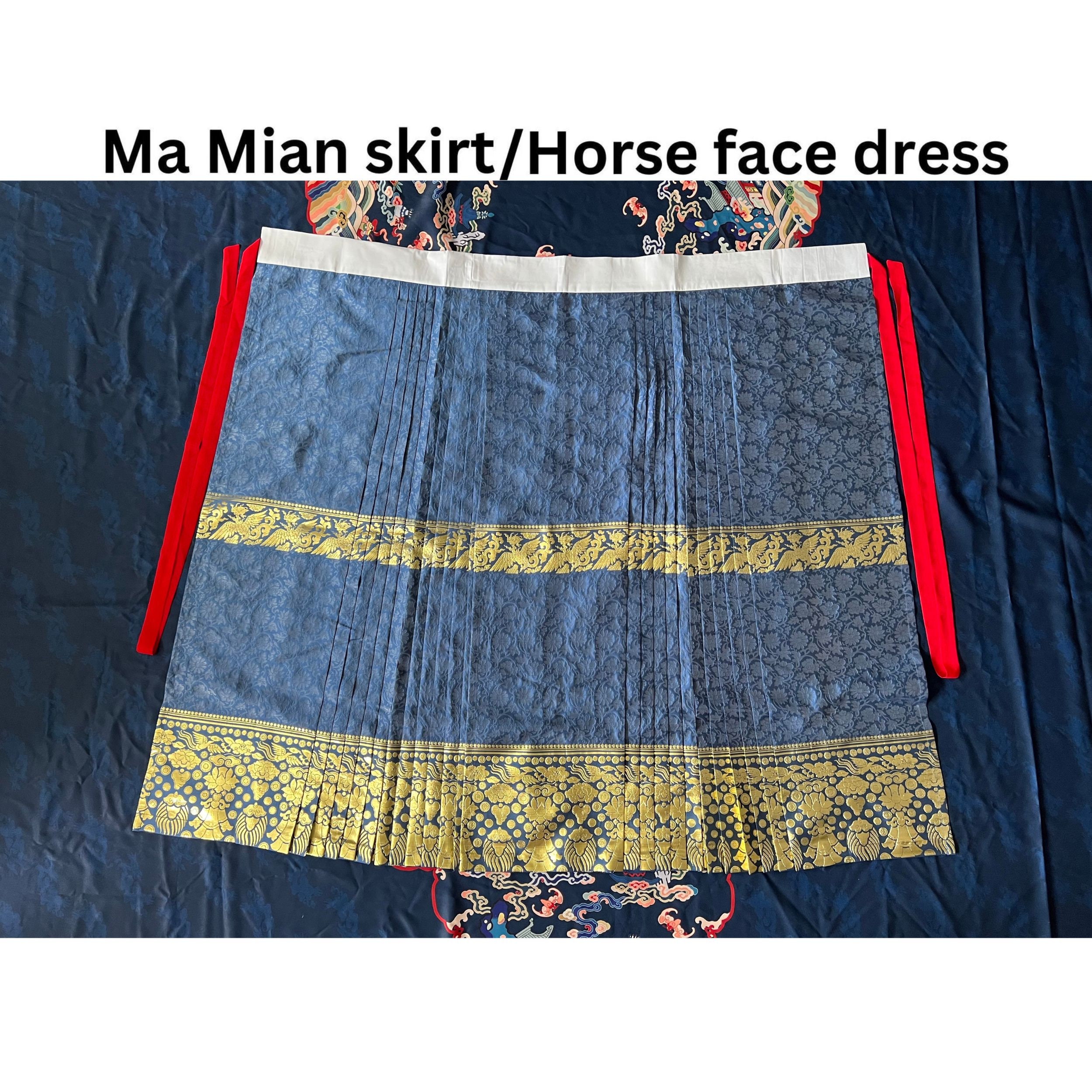 Chinese Mamian Skirt Traditional Hanfu Ming Dynasty Style - Etsy