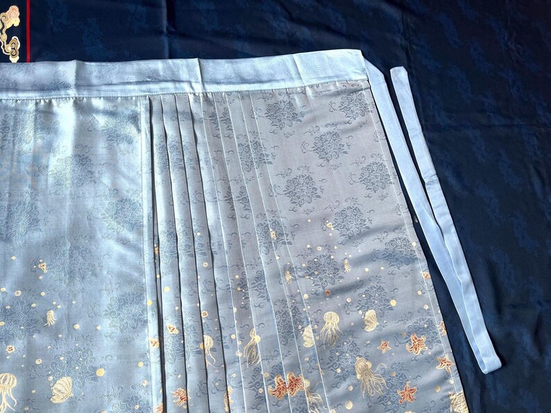Clearance, Chinese Women Hanfu, Gold Thread Hanfu, Ma Mian Skirt, Horse ...