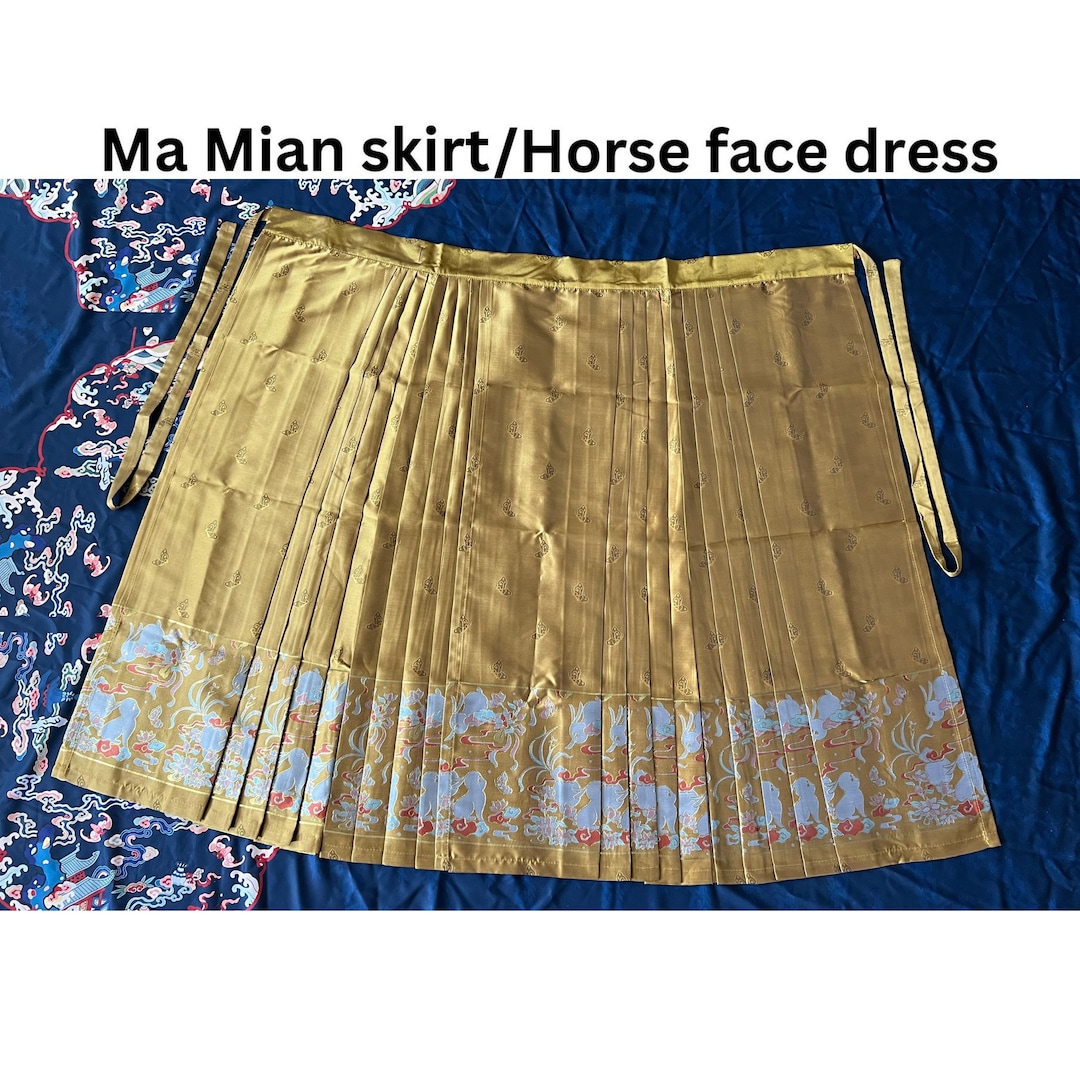 On Sale, Chinese Traditional Hanfu, Ma Mian Skirt, Hanfu Costume Party ...