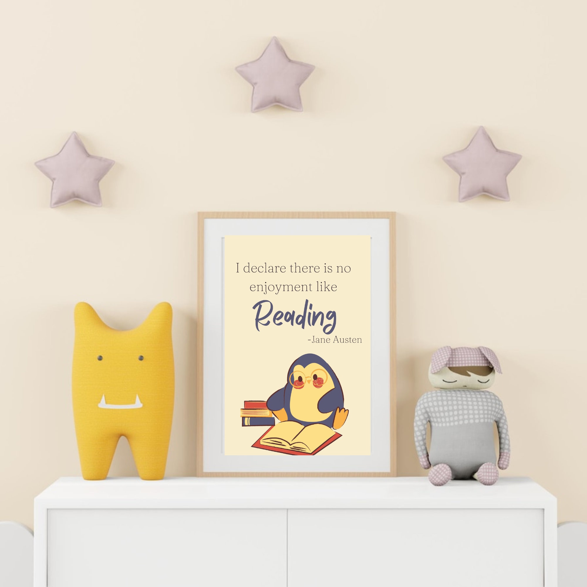 Boho Reading Posters for Reading Nook or Classroom Decor/set of 3 ...