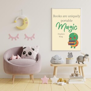 Boho Reading Posters for Reading Nook or Classroom Decor/set of 3 ...