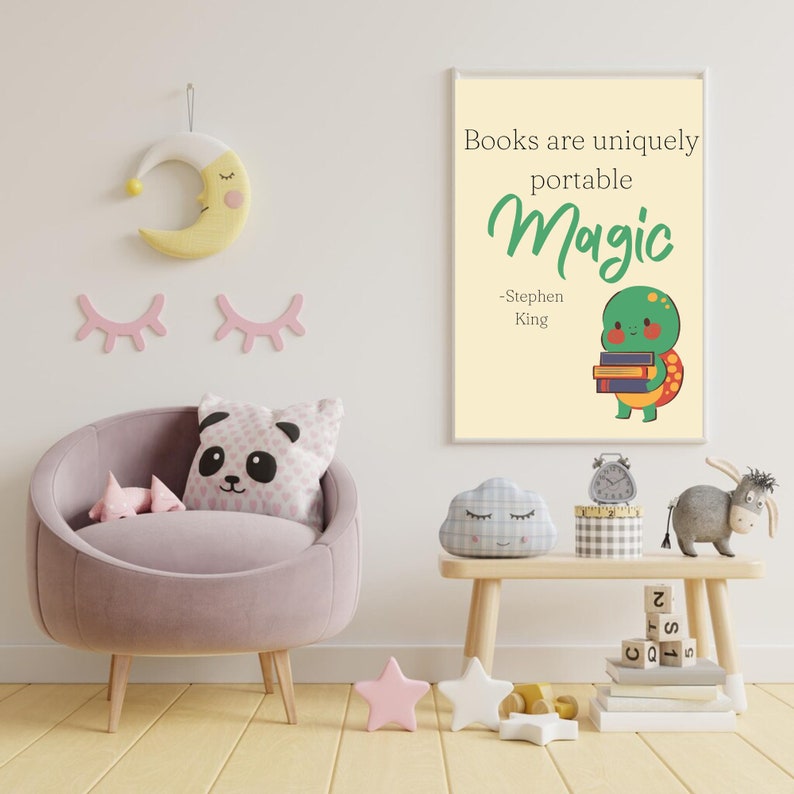 Boho Reading Posters for Reading Nook or Classroom Decor/set of 3 ...