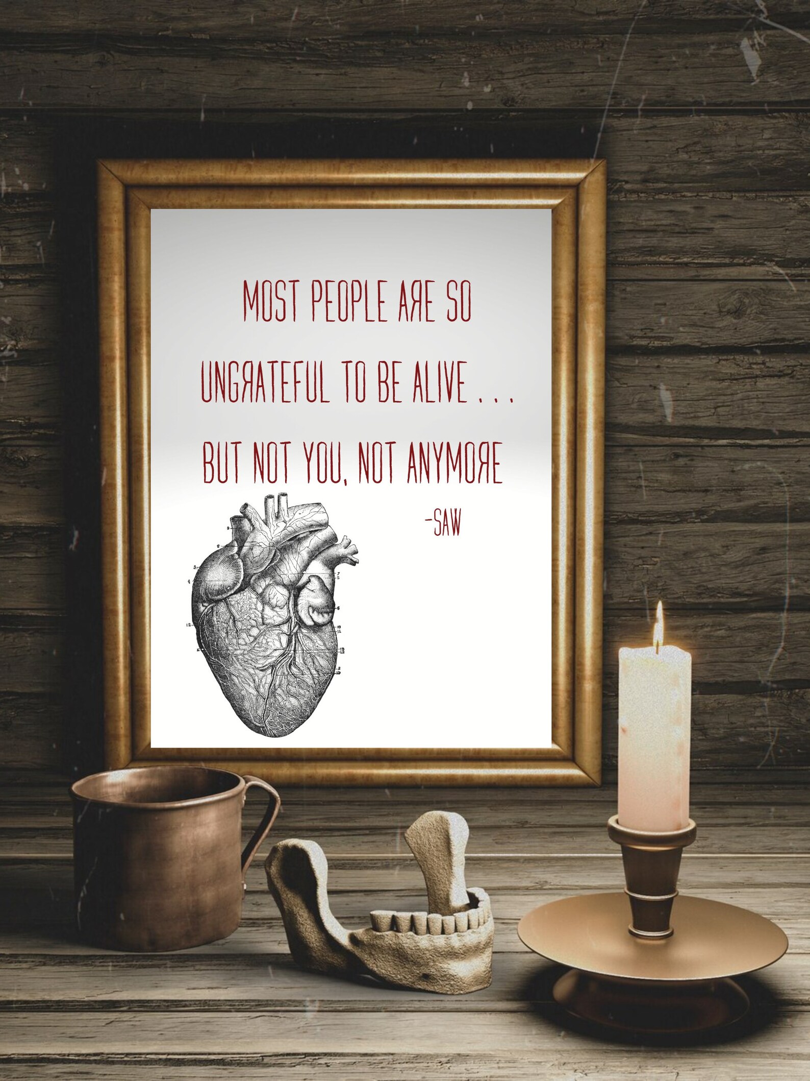 Set of 7/horror Movie Quote Bundle/saw/silence of the Lambs/the ...