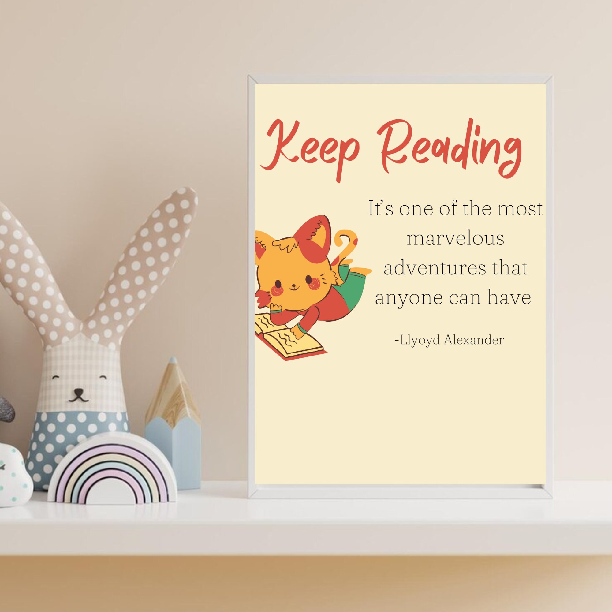 Boho Reading Posters for Reading Nook or Classroom Decor/set of 3 ...