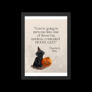 Binx Wall Art/hocus Pocus/halloween Decor/printable/thackery Binx/witch ...