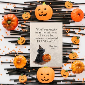 Binx Wall Art/hocus Pocus/halloween Decor/printable/thackery Binx/witch ...