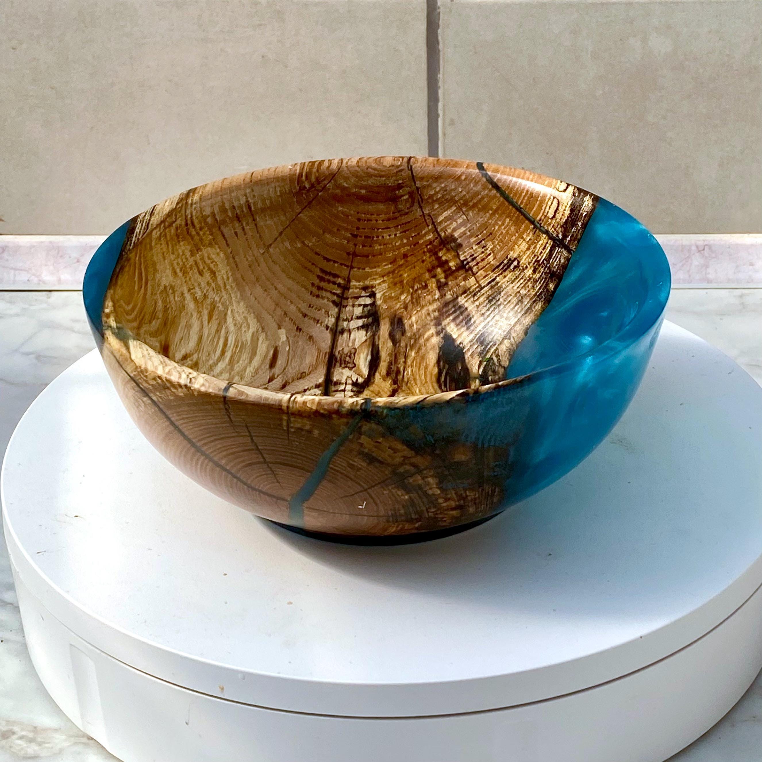 Decorative Bowl Made of Ash and Epoxy Resin. - Etsy