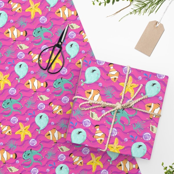 Finding Nemo Wrapping Paper - Etsy