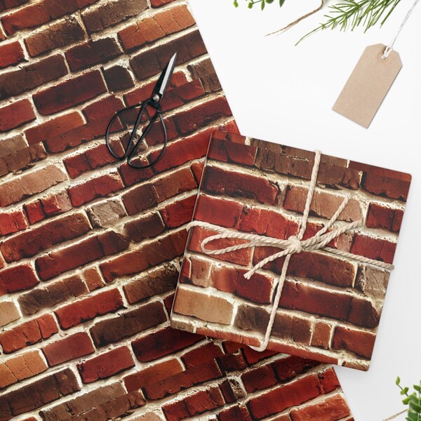Brick Wall Paper - Etsy