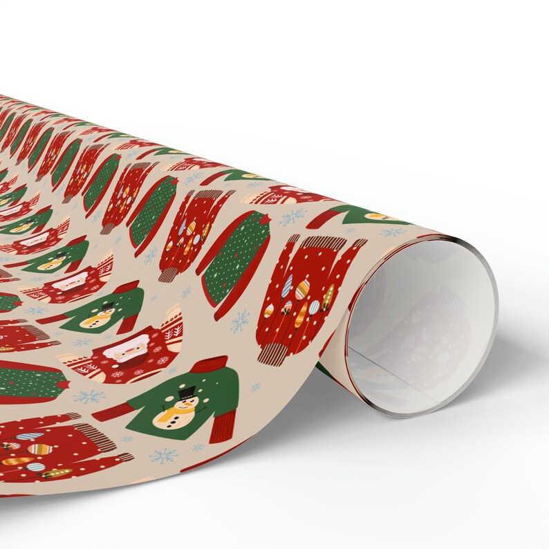 Ugly Sweater Gift Wrapping Papers, Ugly Sweater Christmas Gifts ...