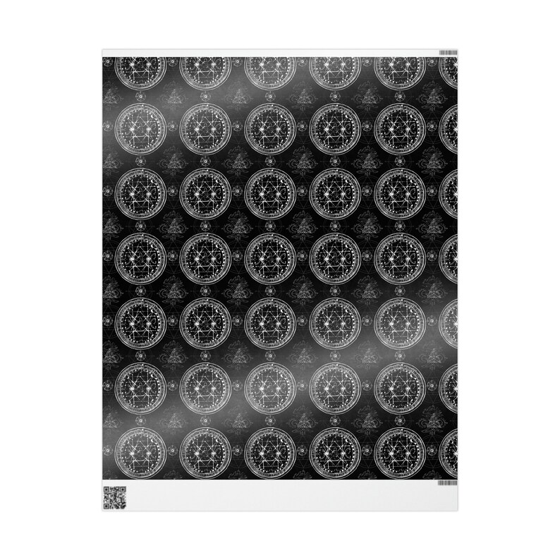 Ancient Mystical Gift Wrapping Paper Roll, Mystical Gift Wrapping Paper ...