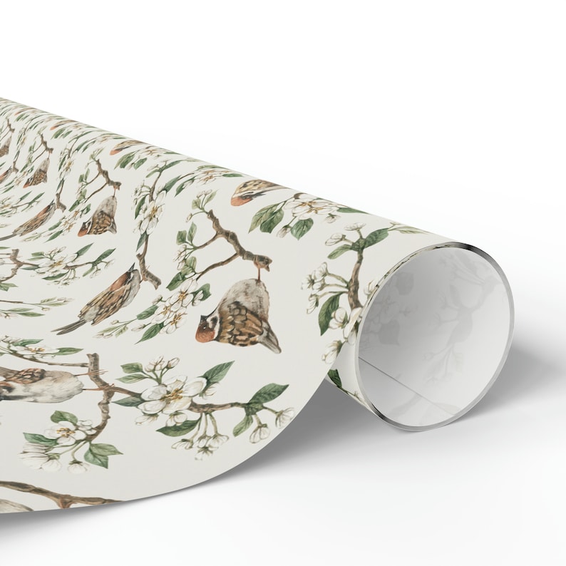 Sparrow Birds Wrapping Papers, Sparrow Gifts Wrapping Paper, Sparrow ...
