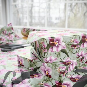 Orchid Flower Gift Wrapping Papers, Orchid Flowers Gifts, Orchid ...