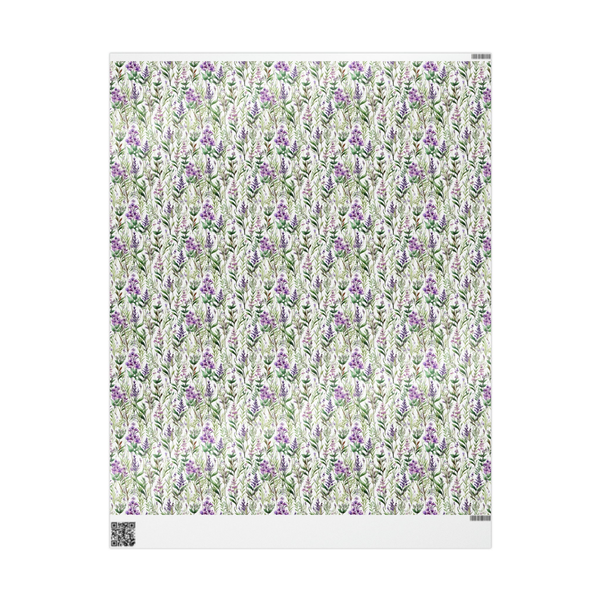 Lavender Watercolor Wrapping Paper , Lavender Gift Wrapping Paper ...
