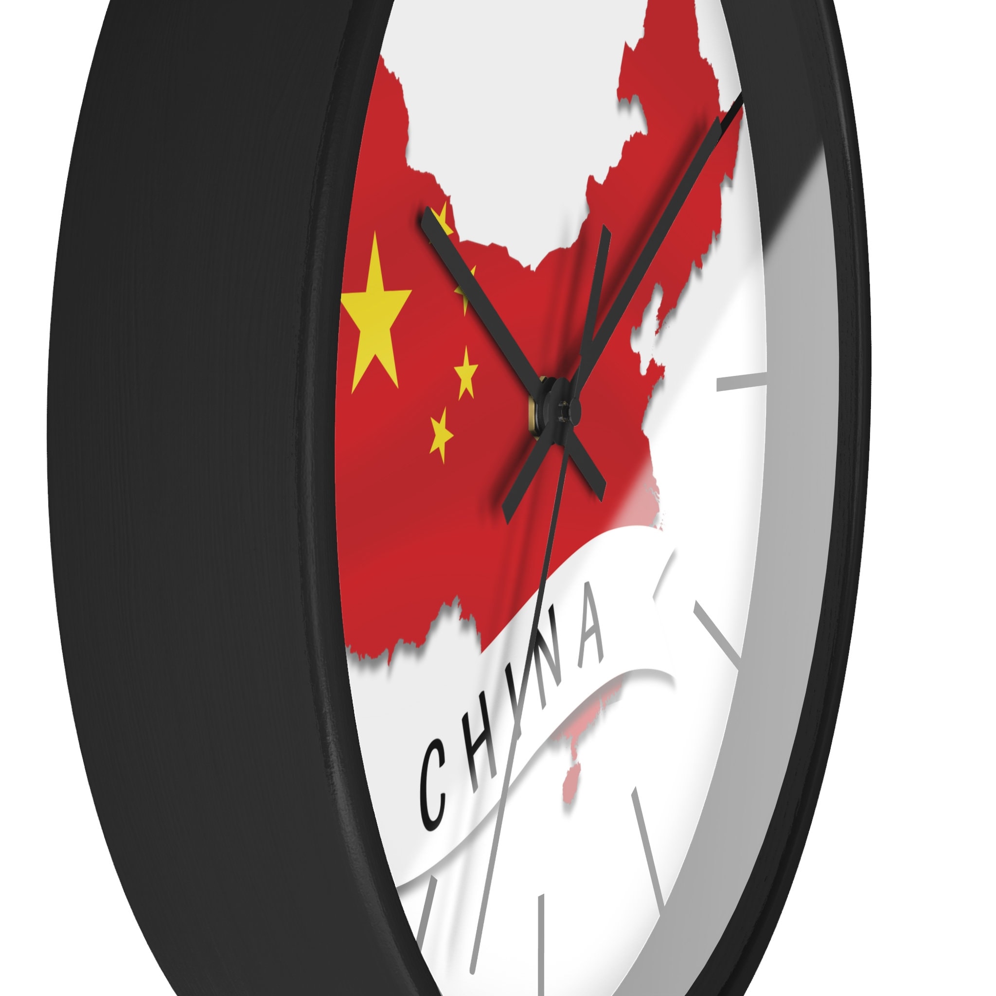 China Flag Wall Clock, China Flag Inspired Wall Clock,china Gifts Wall ...