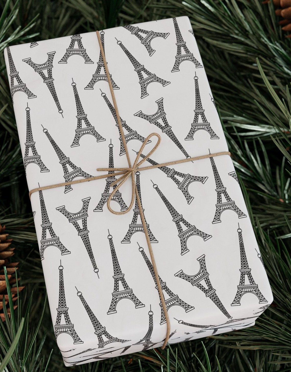 Paris Wrapping Papers, Paris Birthday Gifts Wrapping Paper, Eiffel ...