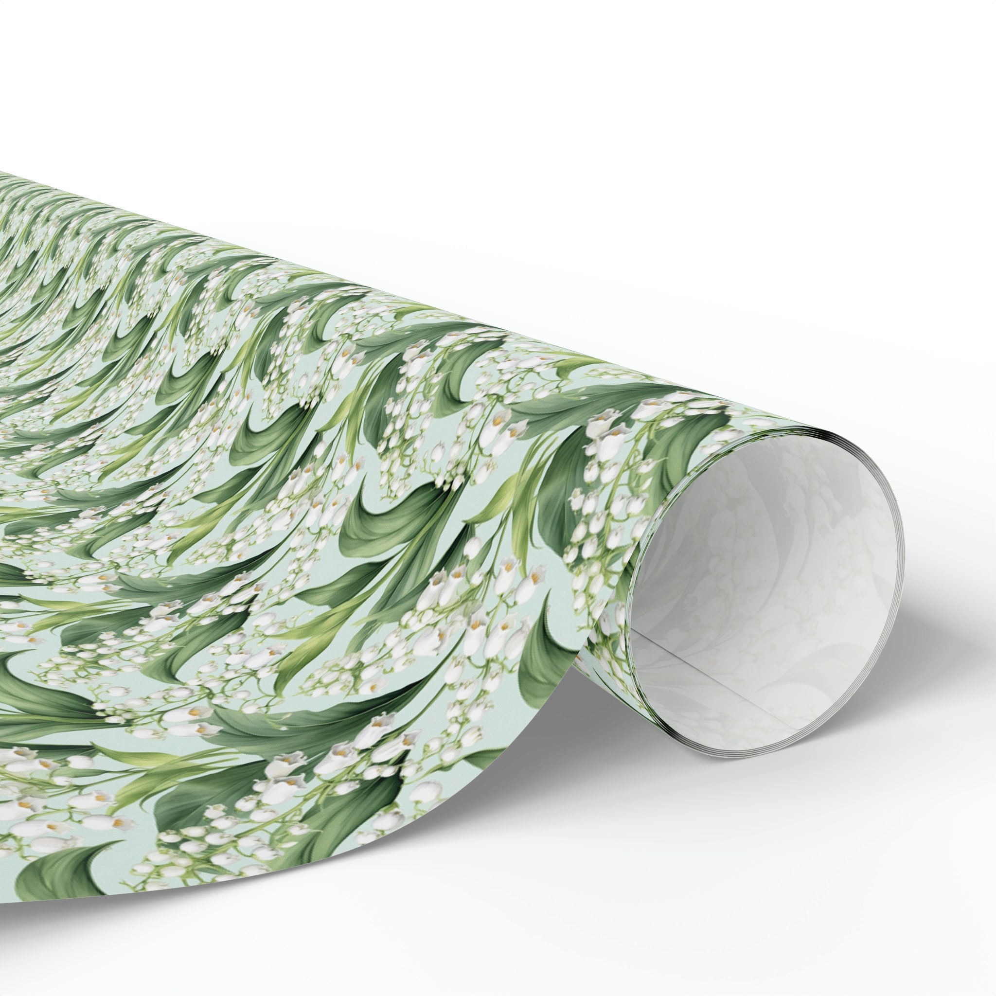 Lily of the Valley Wrapping Paper, Lily of the Valley Flower Gift ...