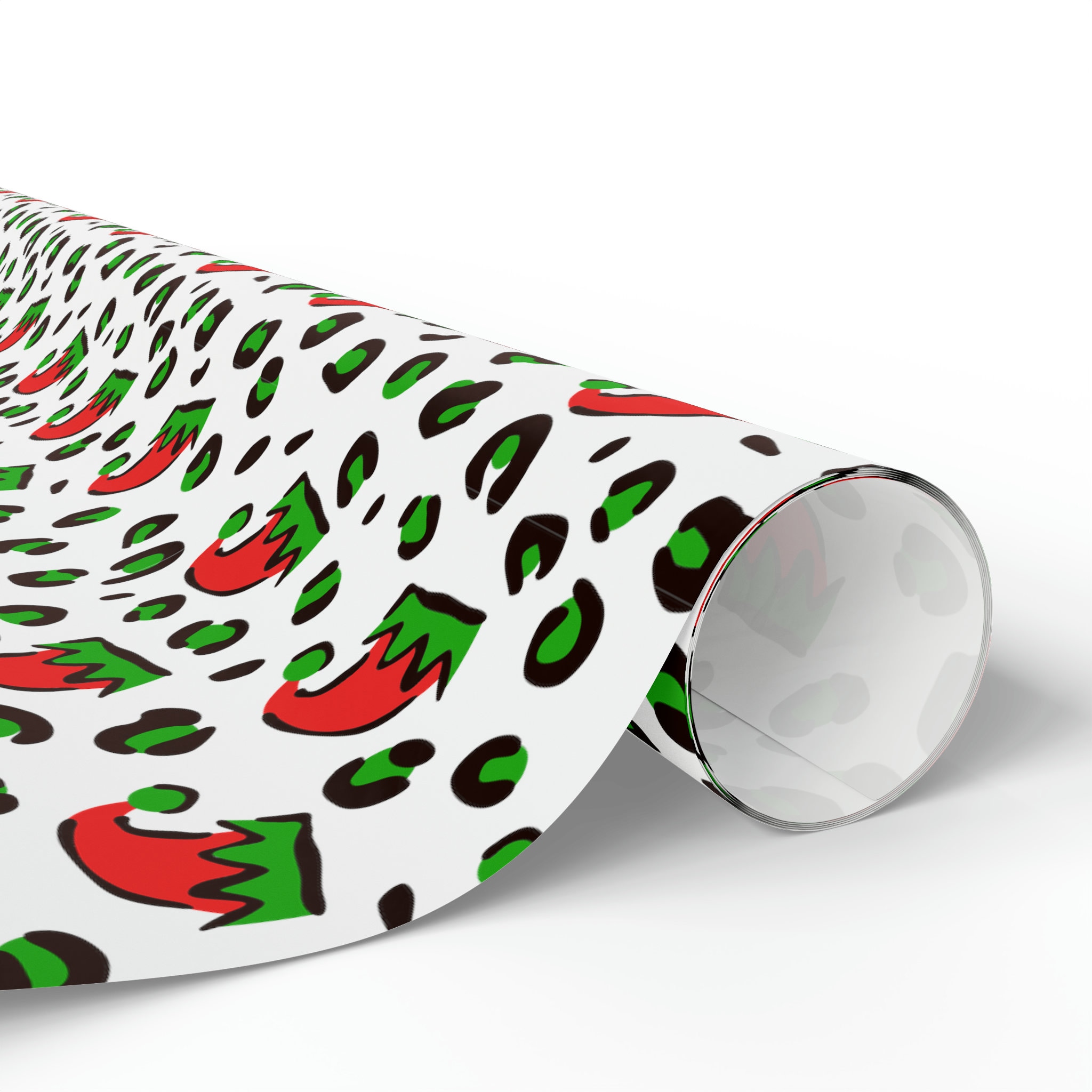 Elf Hat Wrapping Paper Roll, Elf Wrapping Paper, Elf Christmas Gift ...