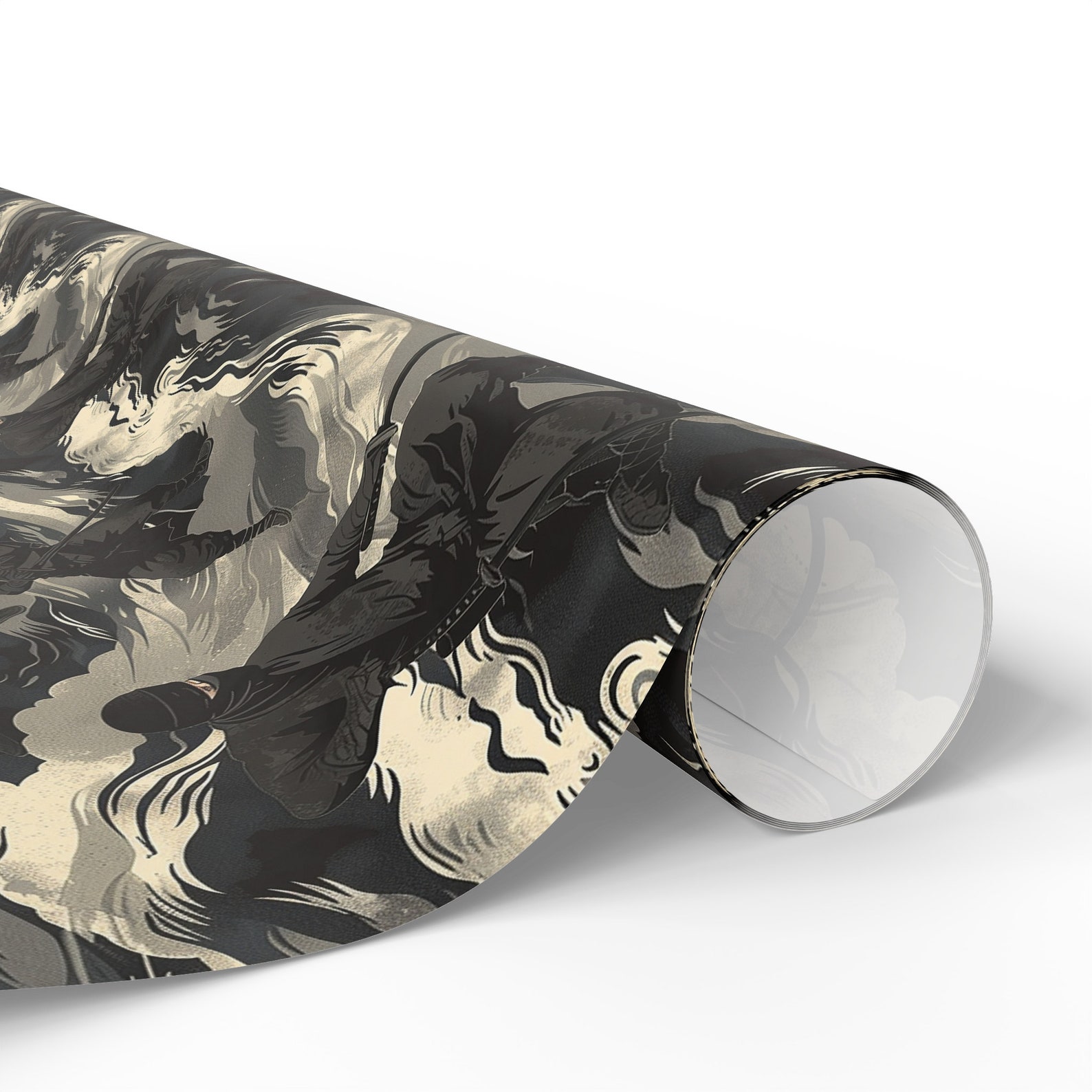 Ninja Gift Wrapping Papers, Ninja Birthday Party Gifts Wrapping Paper ...