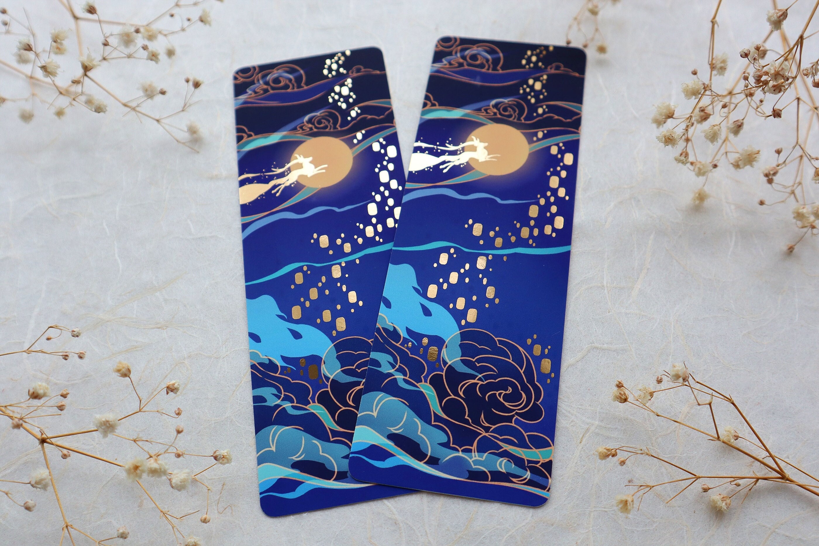 Foiled Genshin Impact Bookmark Lantern Rite Liyue Genshin - Etsy