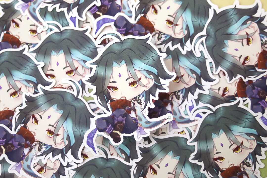 Xiao genshin Impact Stickers Genshin Impact Stickers Cute Stickers - Etsy