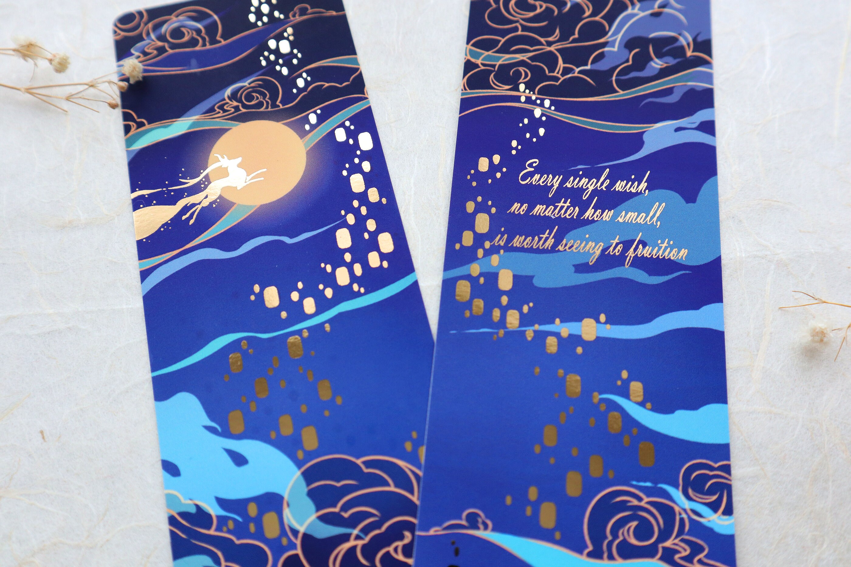 Foiled Genshin Impact Bookmark Lantern Rite Liyue Genshin - Etsy