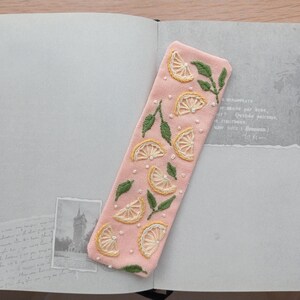 PDF Pattern Bookmark Citrus - Embroidery Designs - DIY Embroidered ...