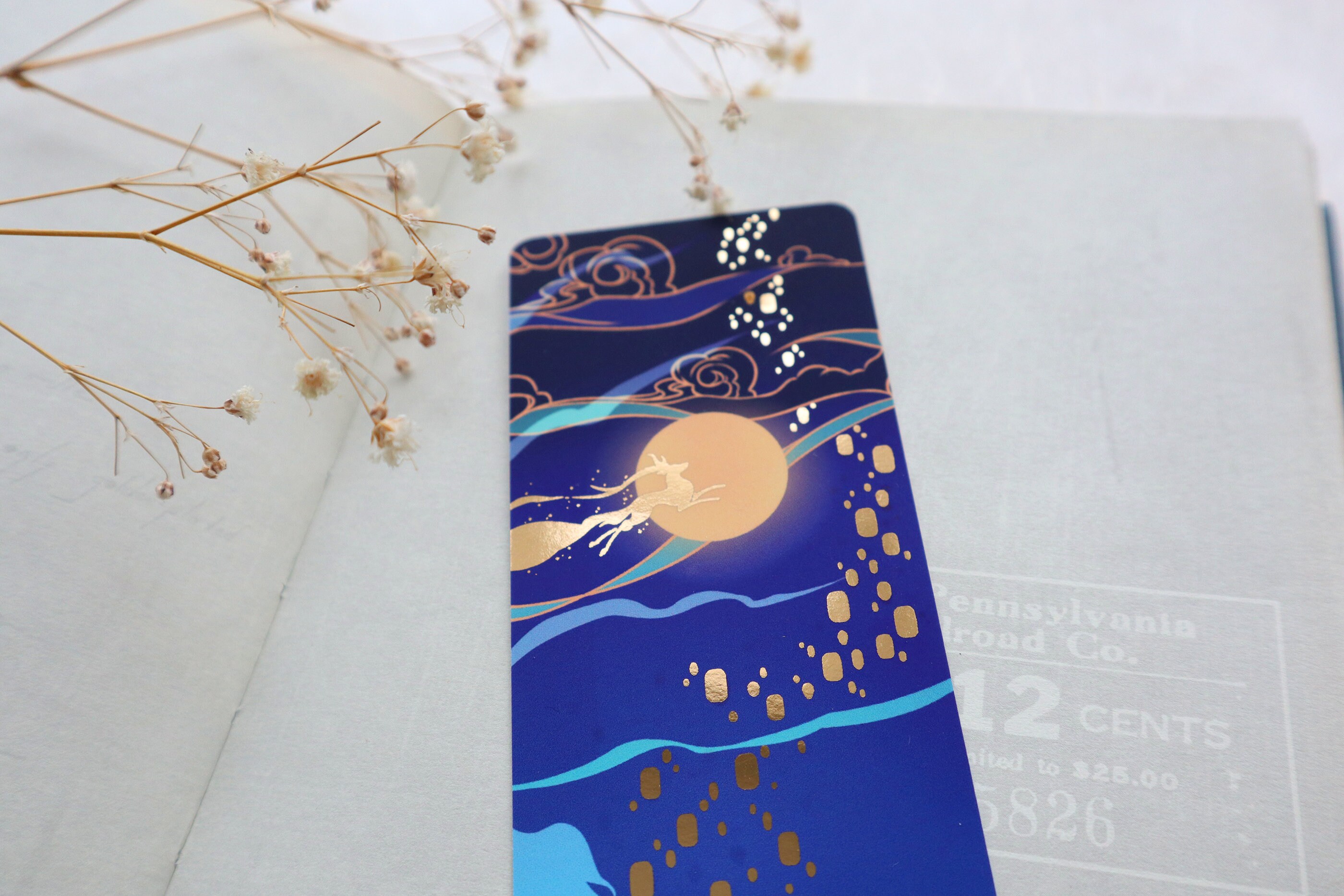 Foiled Genshin Impact Bookmark Lantern Rite Liyue Genshin - Etsy