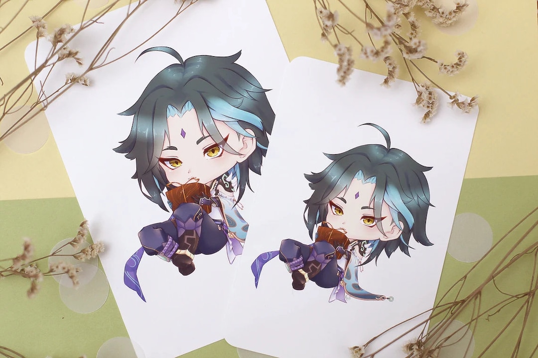 Xiao genshin Impact Print Xiao Present Genshin Impact Art Genshin ...