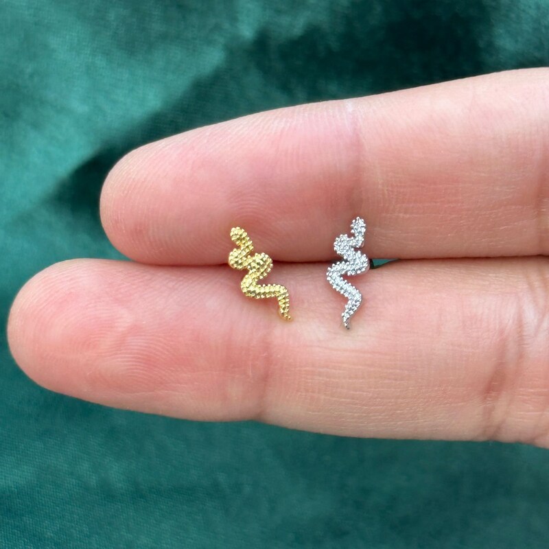 Snake Nose Ring - Etsy