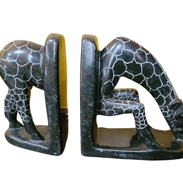 African Bookends - Etsy