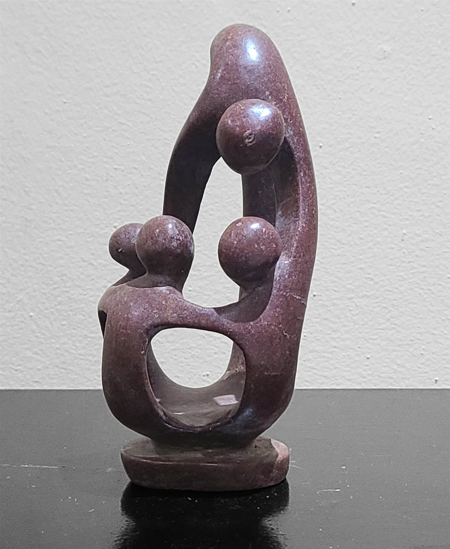 Abstract Soapstone Sculpture