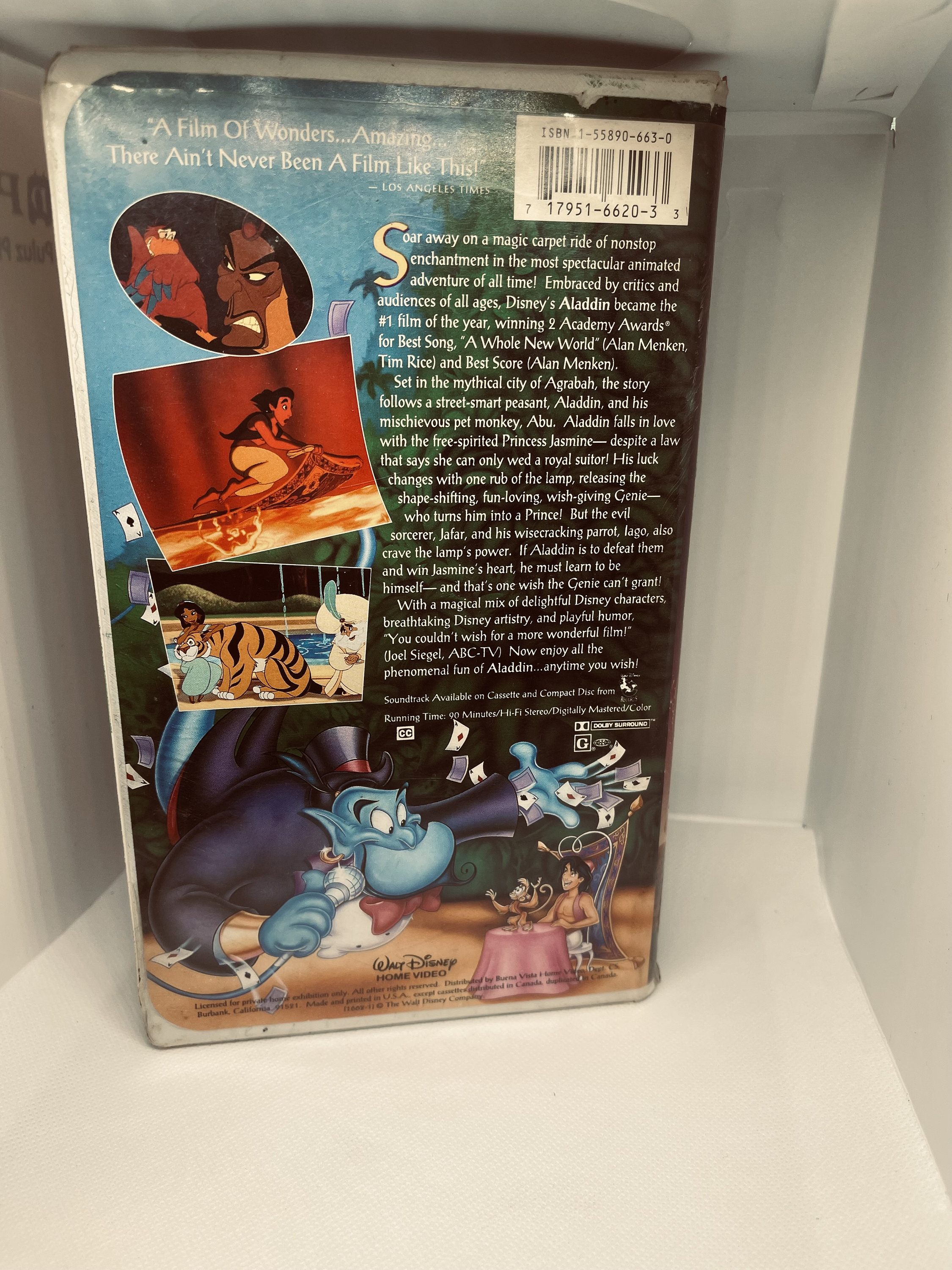 Disney Classic | Aladdin VHS - Etsy