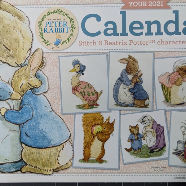 Beatrix Potter Cross Stitch - Etsy