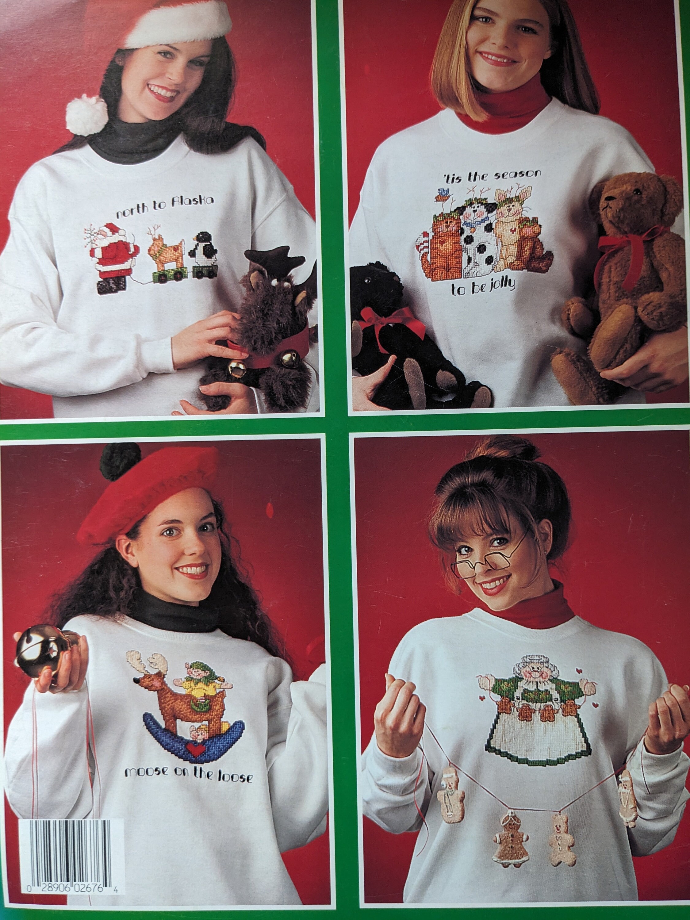 CHRISTMAS Cross Stitch All Dressed up for Christmas Pattern Booklet - Etsy