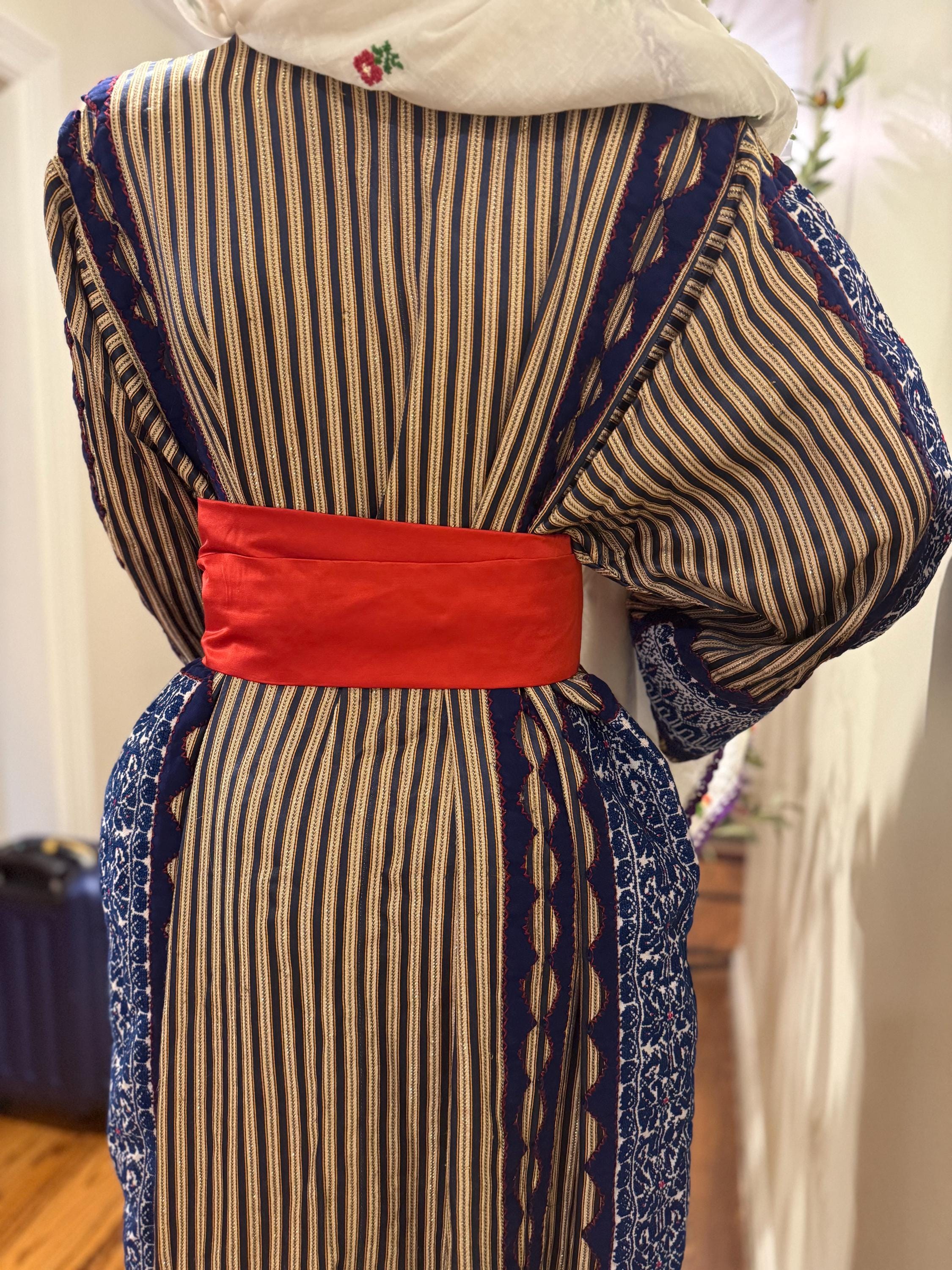 Royal Blue Cypress Handmade Palestinian Tatreez Dress - Etsy