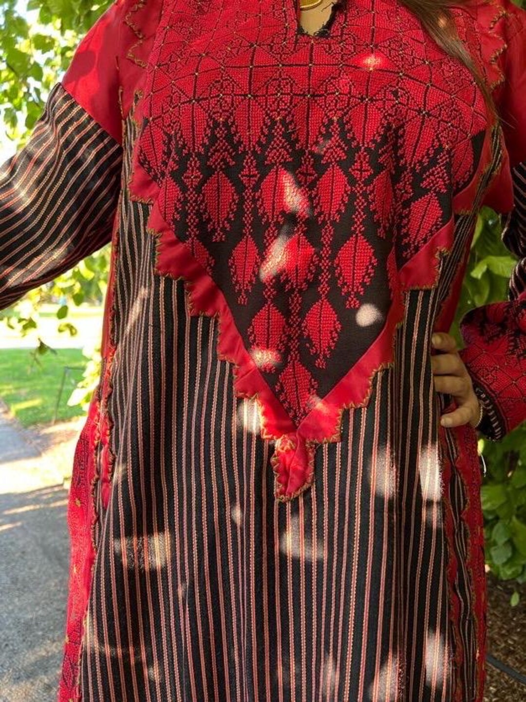 Black Cypress Thoub - Ramallah - Etsy