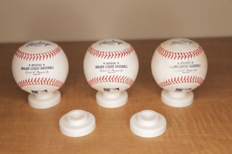 Baseball Display Stand / Baseball Desk Holder / Autographed Baseball ...