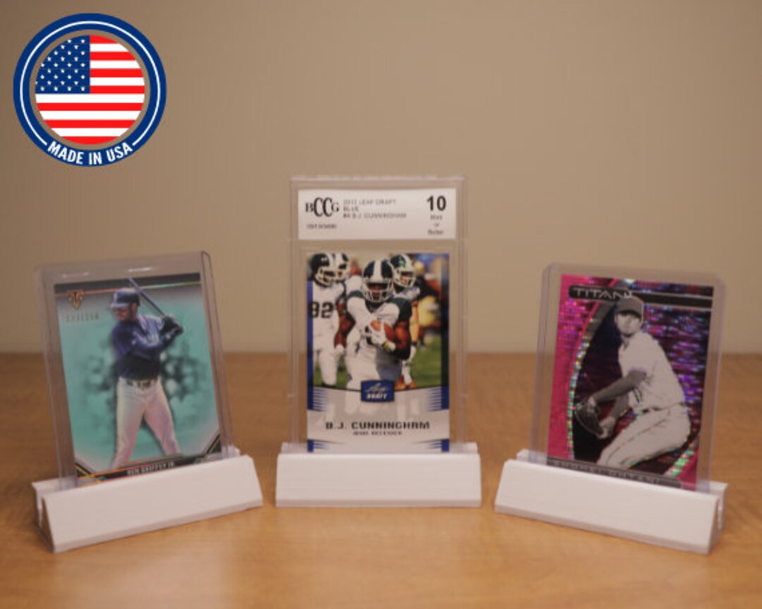 Sports Card Holder / Card Display Stand / fits BGS Graded Slabs, Top ...