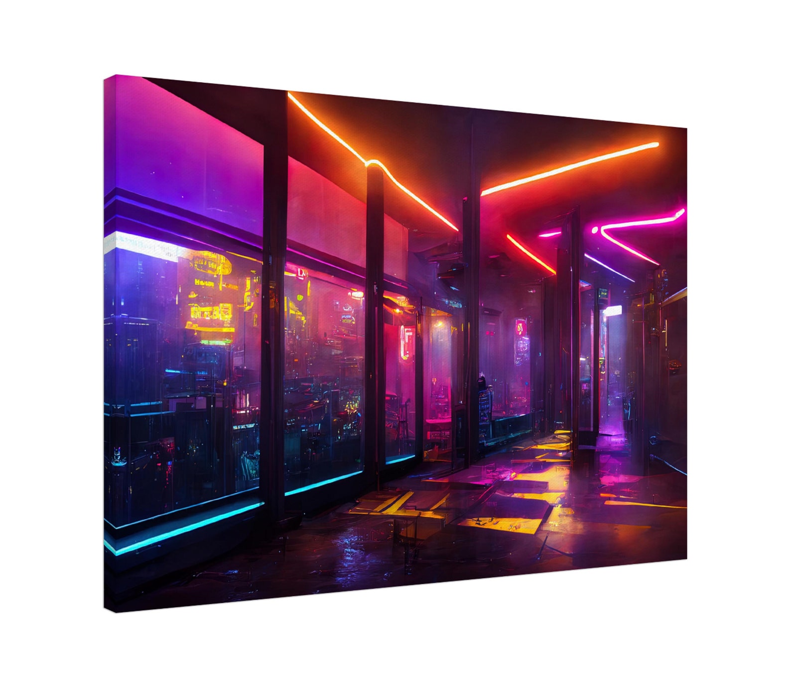 Vaporwave Poster Synthwave Wall Art Futuristic Retrowave - Etsy