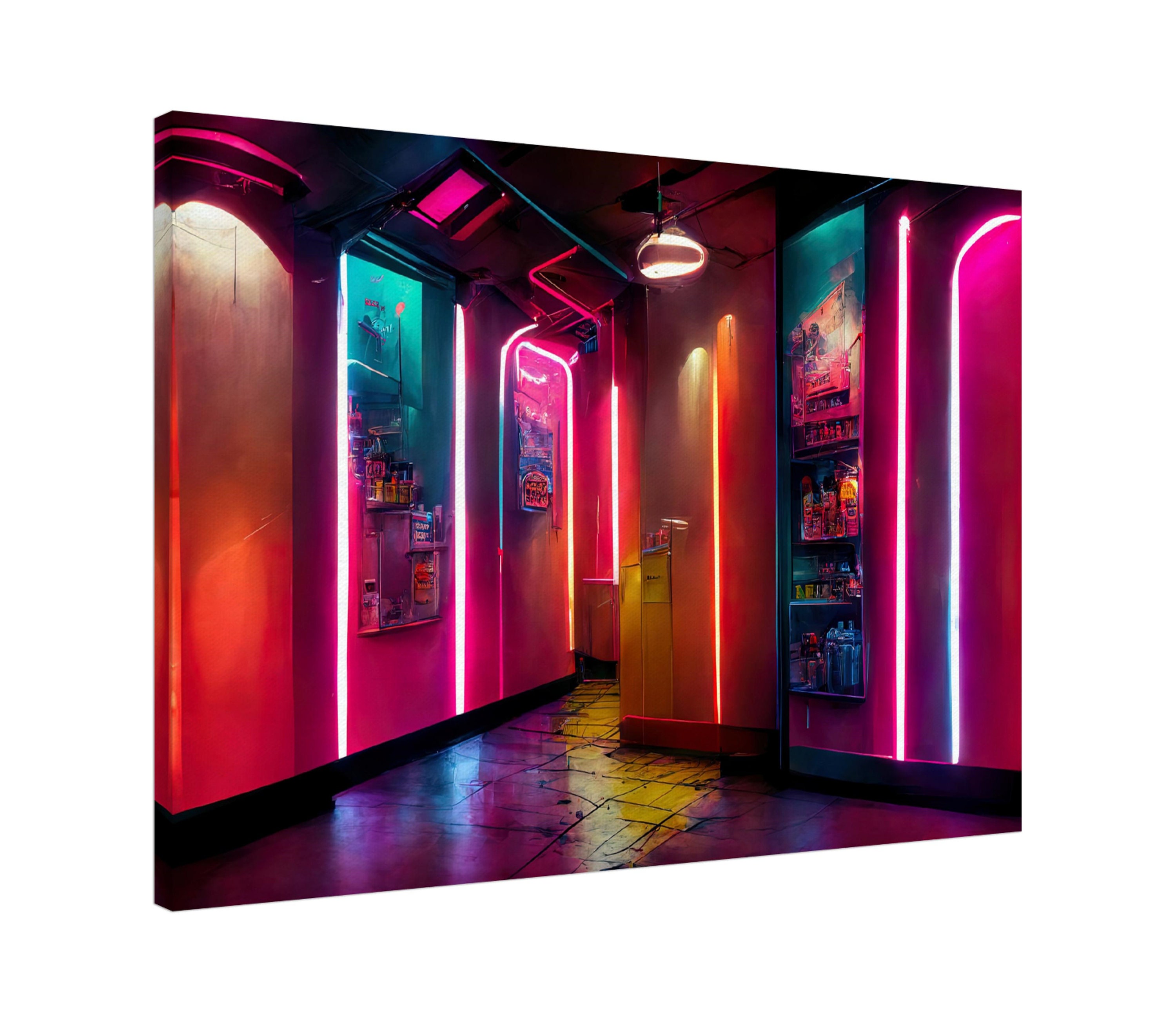 Vaporwave Poster Synthwave Wall Art Futuristic Retrowave - Etsy