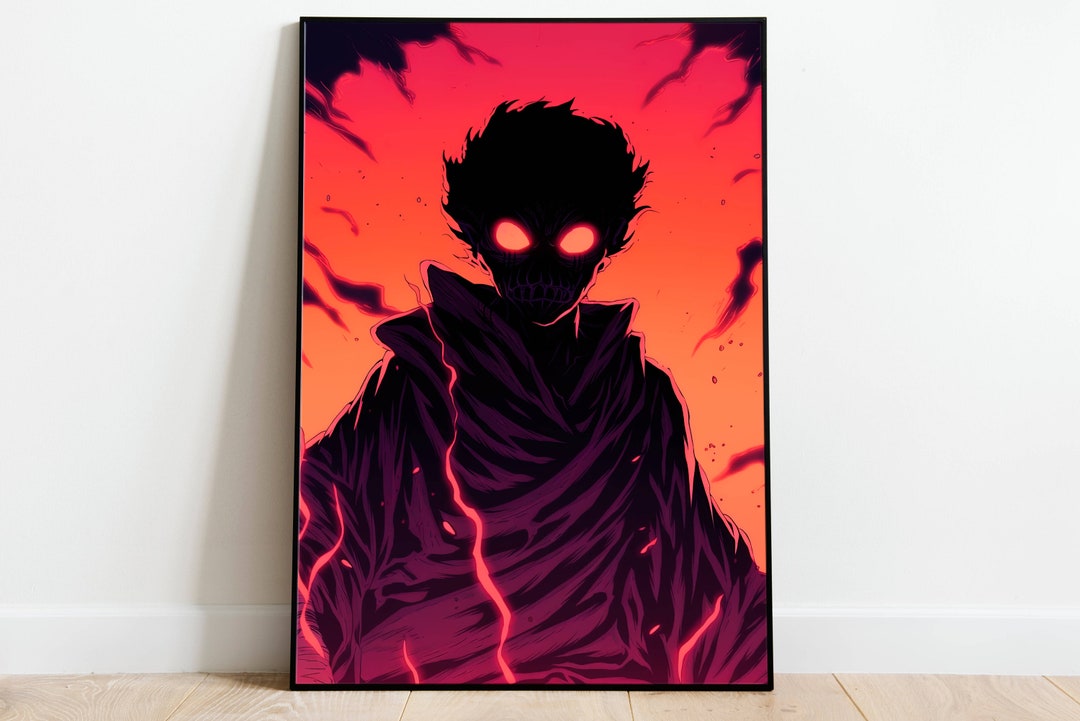 Anime Poster Gaming Room Decor Cool Posters Anime Art Print 24x36 Video ...