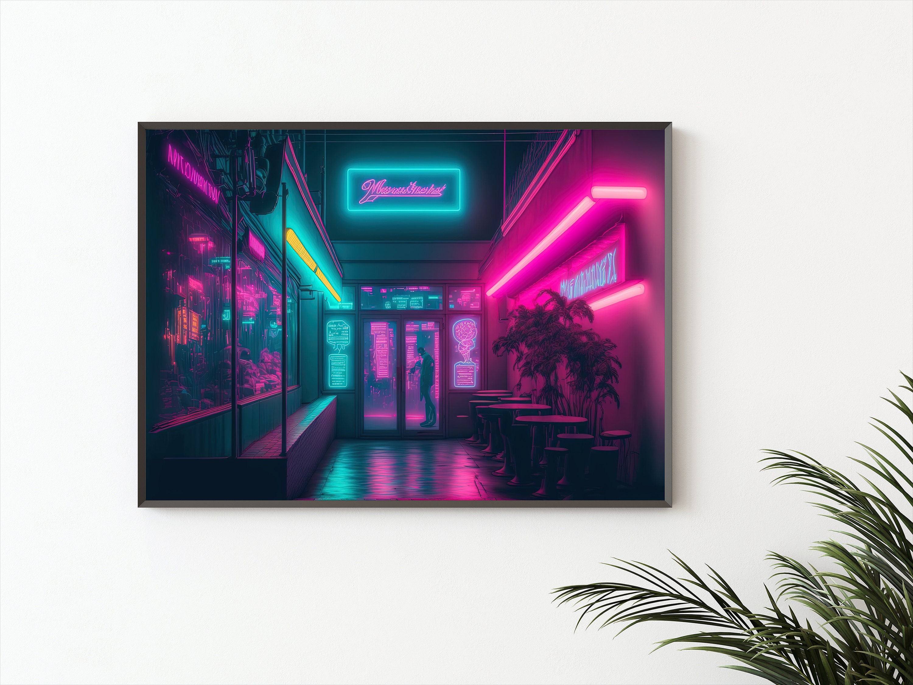 Vaporwave Poster Synthwave Poster Decor 80s Nostalgia - Etsy