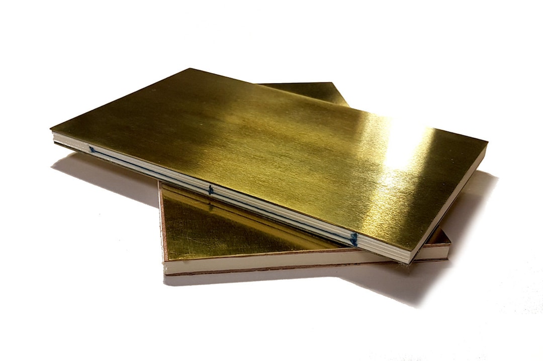 Brass Notebook - Etsy