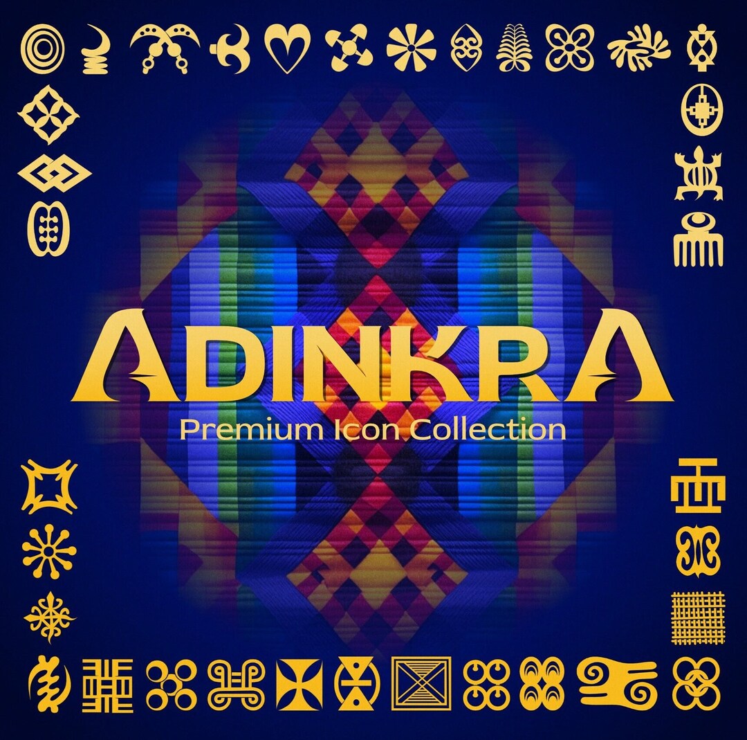 ADINKRA: Premium Icon Collection Digital Download Digital Pack Icon ...