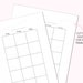 Undated Monthly Planner Printable, Month on 2 Pages Undated Planner ...